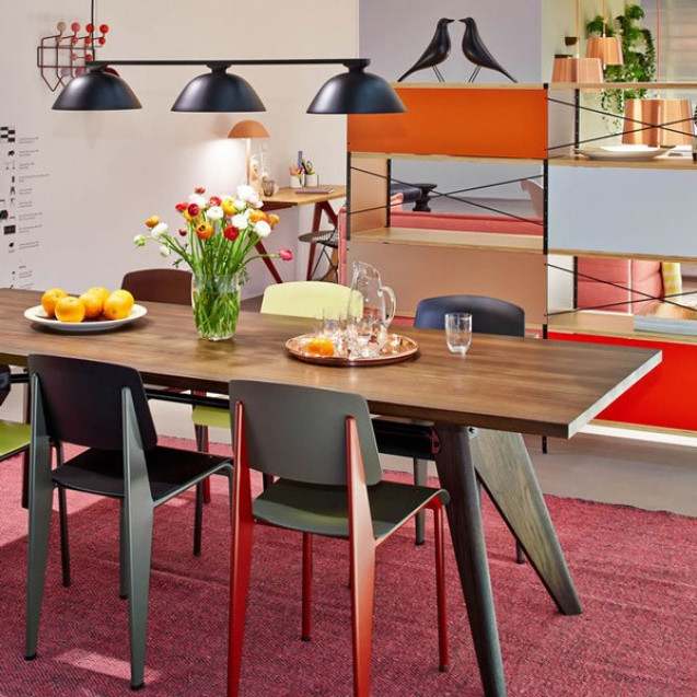 EM Table (Solid Wood)